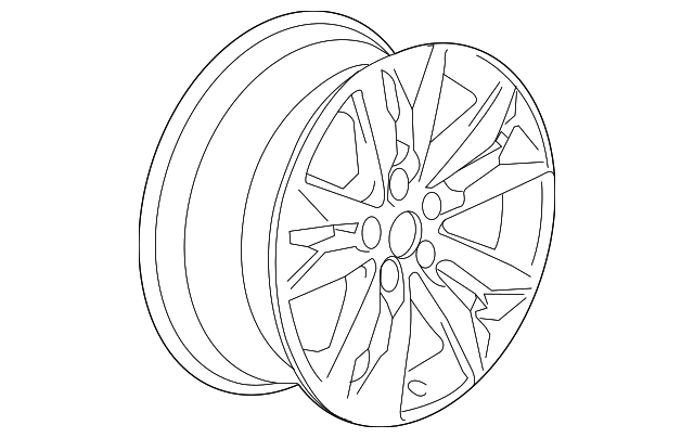 2016-2022 Chevrolet Malibu Front and Rear Wheel 22969723 GM ...