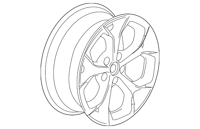 2019-2024 Chevrolet Malibu Wheel, Alloy 84434570 | GMPartsDirect.com
