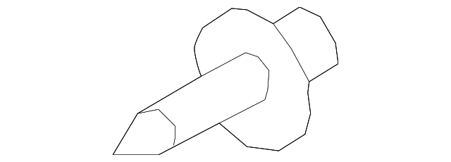 2019-2023 Ford Wheel Opening Molding Rivet W715694-S300 | OEM Parts Online