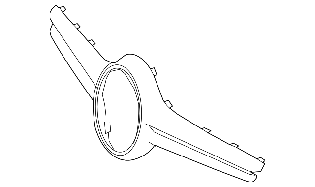 292-888-02-23-64 - Protective Grille 2016-2019 Mercedes-Benz | Mercedes ...