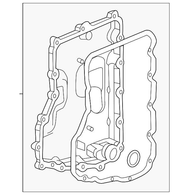 2016-2019 Chevrolet Control Valve Body Cover 24276996 GM ...