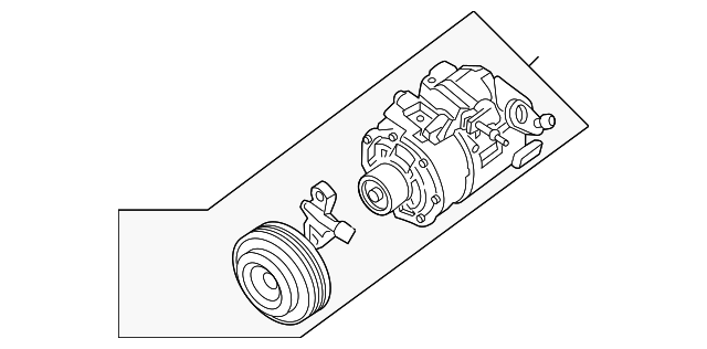 2013-2020 Ford A/C Compressor FB5Z-19703-B | Varsity Ford