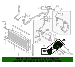 Original 2013-2020 Ford A/C Compressor FB5Z-19703-B | Levittown Ford Parts