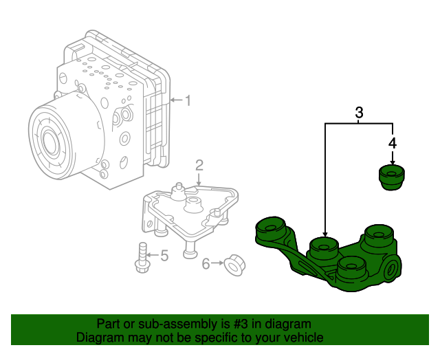 2016-2022 Mercedes-Benz Hydraulic Pump Bracket 253-430-00-10 | Your ...