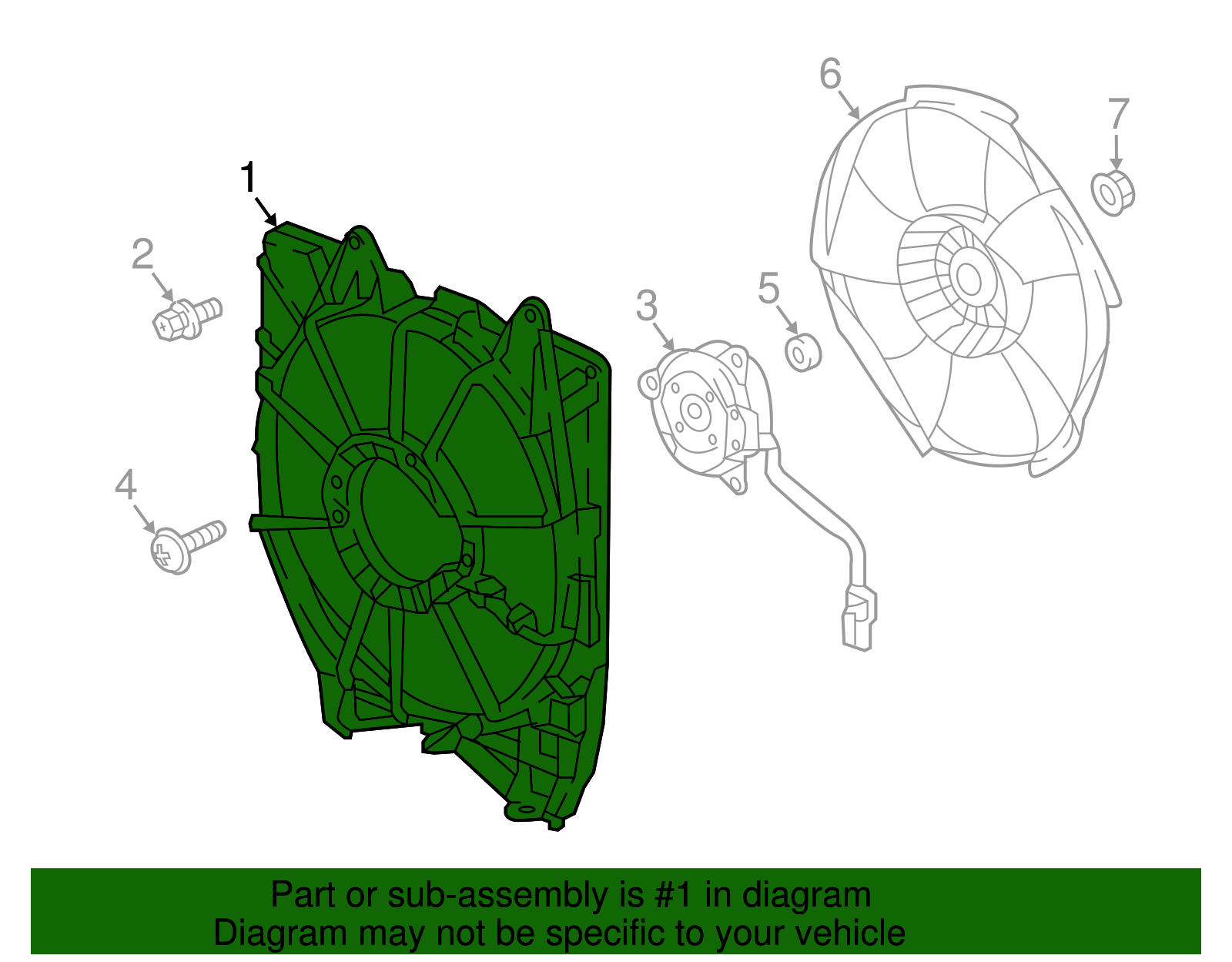 2018-2022 Honda Accord Fan Shroud 19015-6A0-A01 | Honda Parts Direct