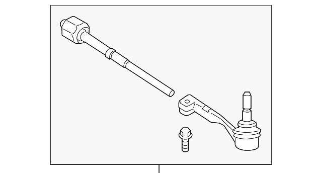 Genuine OEM BMW Tie Rod Assembly Part# 32105a451a8 Fits 2019-2023 BMW ...