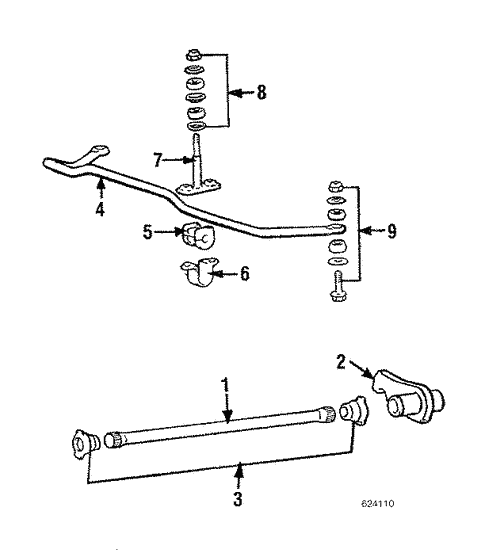 Suspension Components for 1984 Mitsubishi Mighty Max | Mitsubishi Parts ...