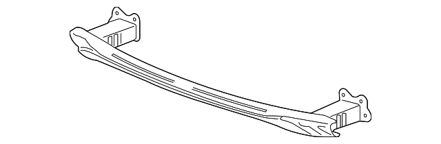 42421378 - Front Bumper Lower Impact Bar 2016-2022 Chevrolet Spark ...