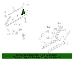 2021-2022 Kia Sorento Corner Molding 83280-R5000 | TascaParts.com