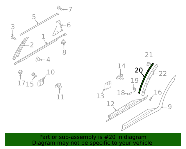 87778-R5300 - Upper Bracket 2021-2023 Kia Sorento | Kia.Parts Store