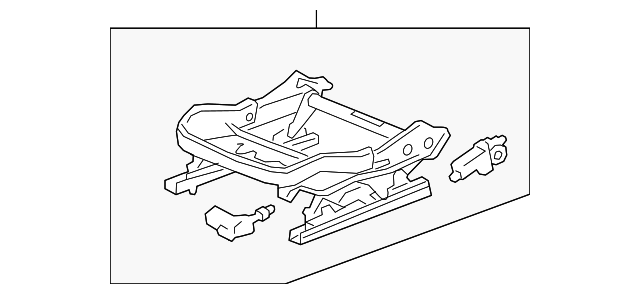 2019-2023 GM Seat Track Adjust Mechanism 13525331 GM | GMPartsDirect.com