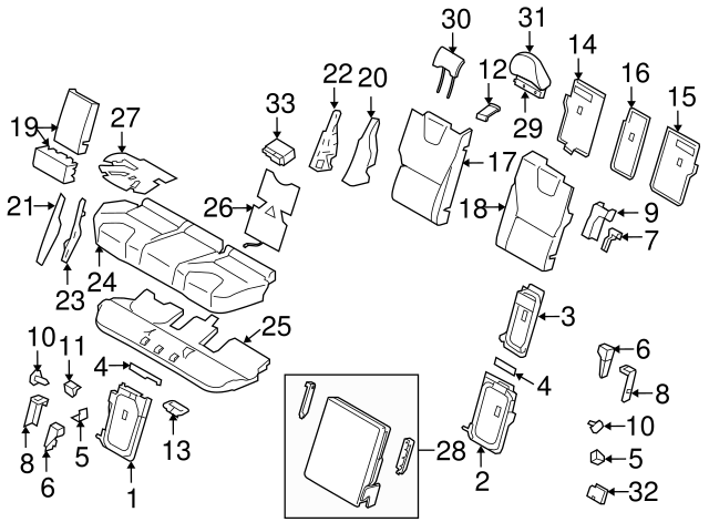 2008-2018 Volvo Lock Assembly 39852162 | TascaParts.com