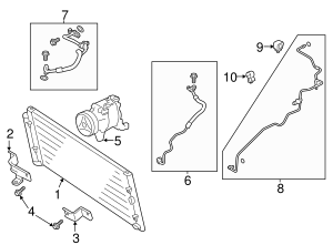 2013-2020 Subaru BRZ Compressor 73111CA001 | Subaru Parts Plus