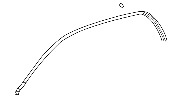 82850-3F000 - Drip Molding 2004-2009 Kia Amanti | Kia.Parts Store