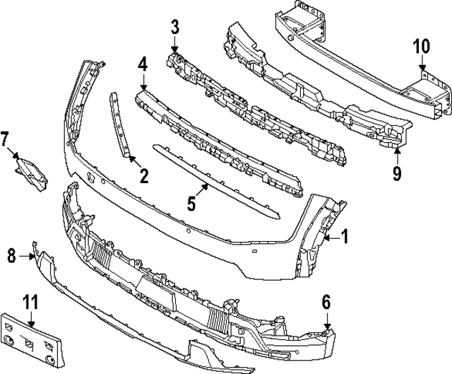 86525-DO000 - Side Bracket 2024 Kia EV9 | Kia.Parts Store