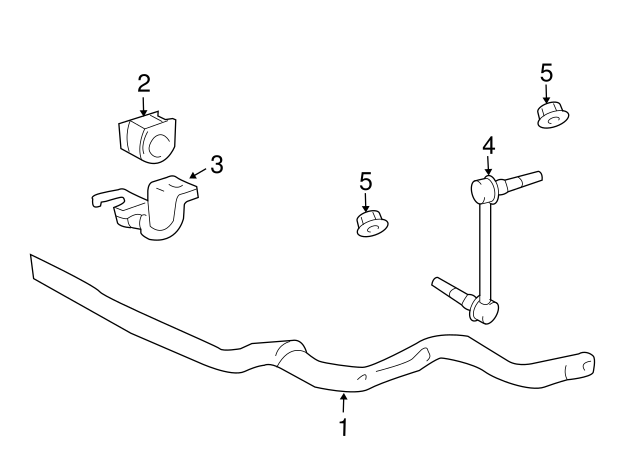 48810-60040 - Stabilizer Link - 2003-2009 Lexus GX470 | My L Parts
