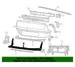 2015-2019 Dodge Challenger Air Deflector 68258746AB | TascaParts.com