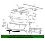 2015-2021 Dodge Challenger Reinforcement 68260155AA | TascaParts.com