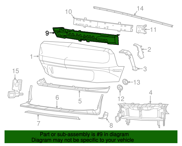 2015-2023 Dodge Challenger Absorber 68174977AA | TascaParts.com