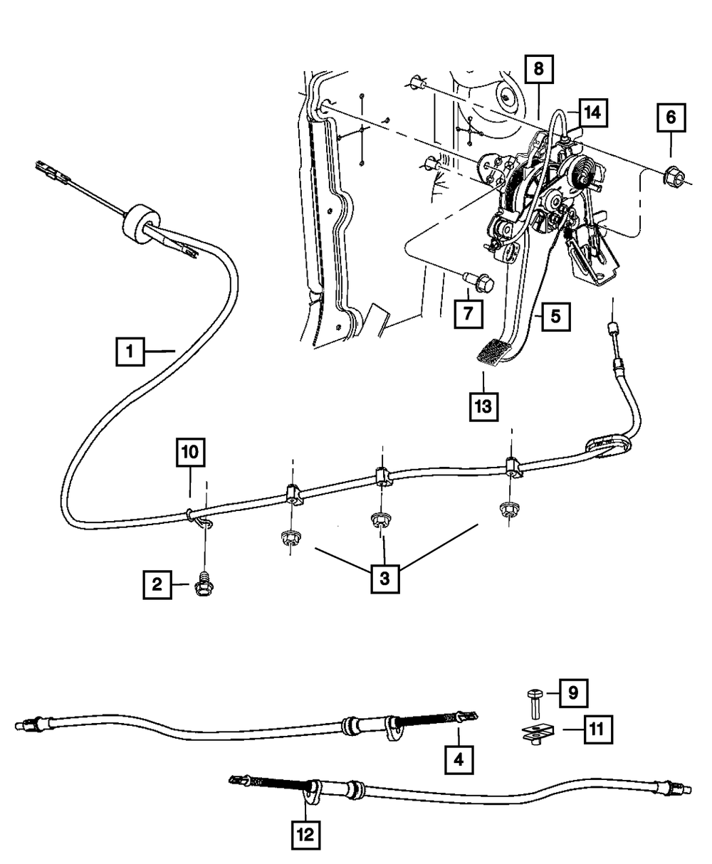 2001-2025 Mopar Hex Nut And Washer 6102440AA | My Mopar Parts