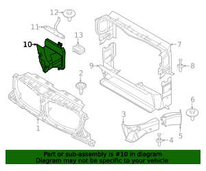 51-74-8-082-959 - Side Duct - 2022-2024 BMW | BMW Parts Exchange