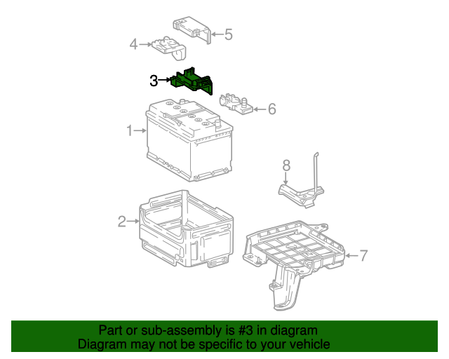 2018-2023 Toyota Positive Term 82651-10010 | Toyota Parts
