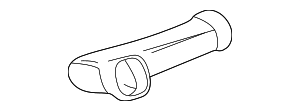 210-831-11-46 - Duct 1996-2003 Mercedes-Benz | Mercedes-Benz USA Parts