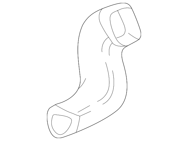 210-831-39-46 - Duct 1996-2003 Mercedes-Benz | Mercedes-Benz USA Parts