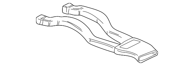 210-831-46-46 - Lower Duct 1996-2003 Mercedes-Benz | Mercedes-Benz USA ...