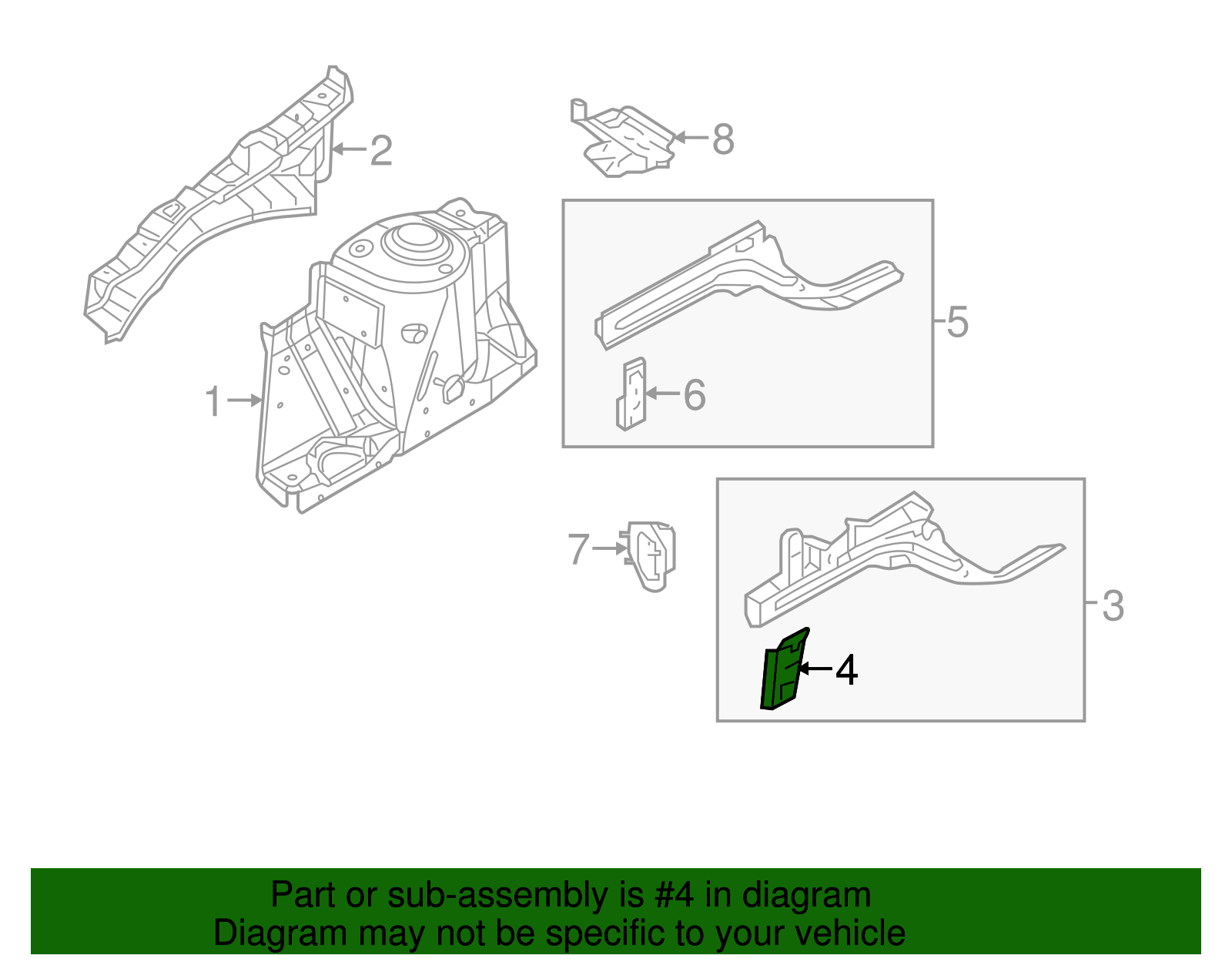 2012-2019 Nissan Inner Rail Bracket G51F2-3ANMA | Ziegler Nissan of ...
