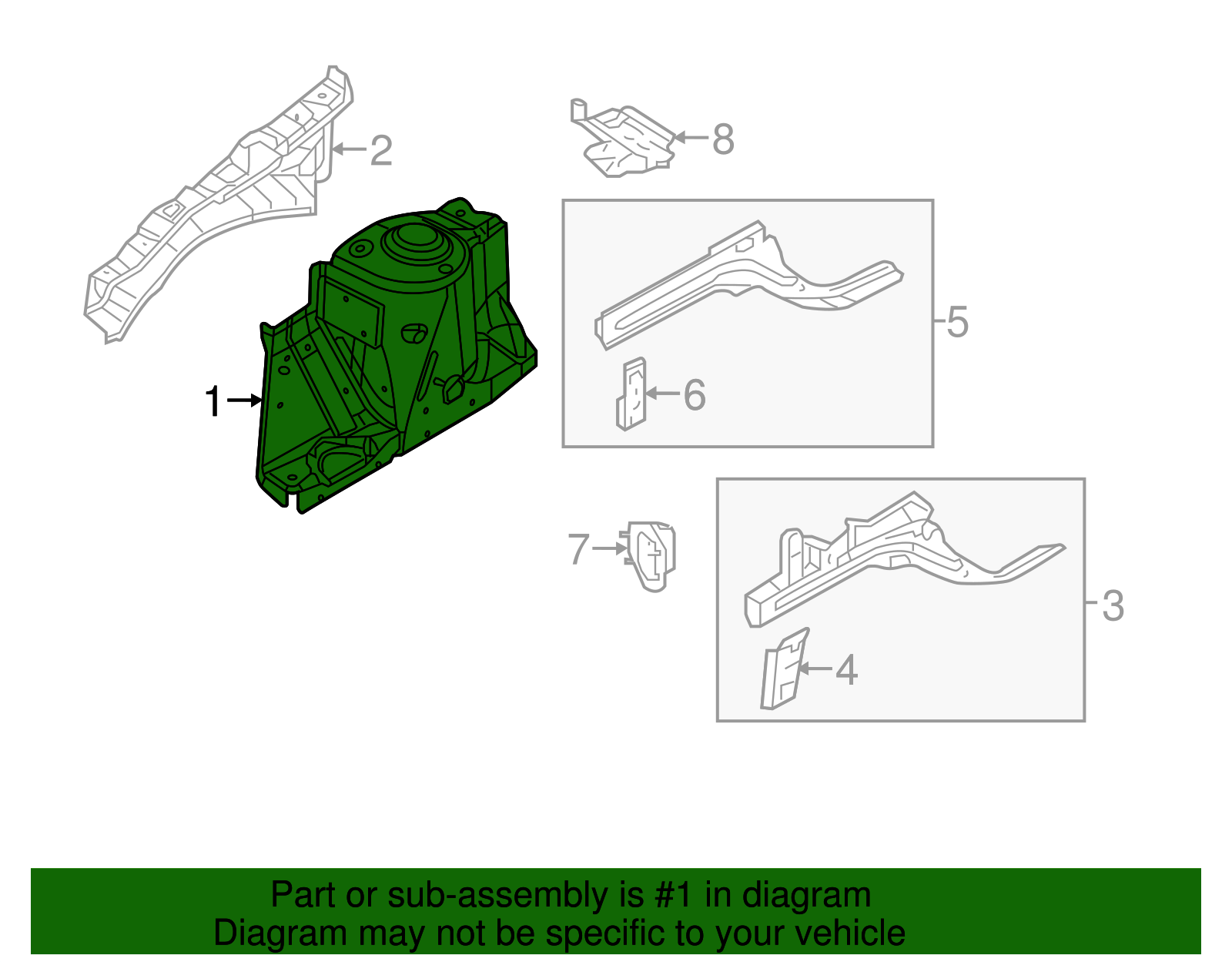2012-2019 Nissan Apron Assembly F4120-3ANMA | Ziegler Nissan of Orland Park
