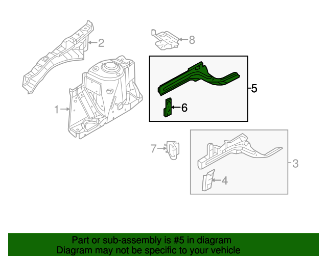 G5131-9KAMA - Outer Rail - 2013-2019 Nissan | Conicelli Nissan
