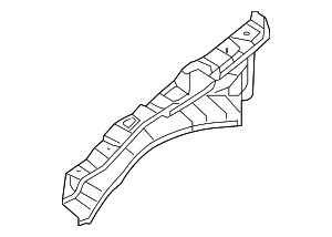 2012-2019 Nissan Versa Upper Rail F4101-9KFMA | Nissan Parts Plus