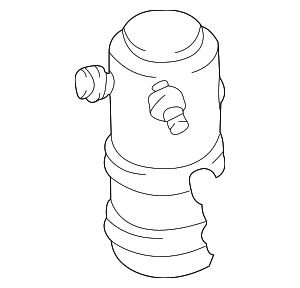 1996-2005 GM Air Conditioning Accumulator 89018433 GM | GMPartsDirect.com