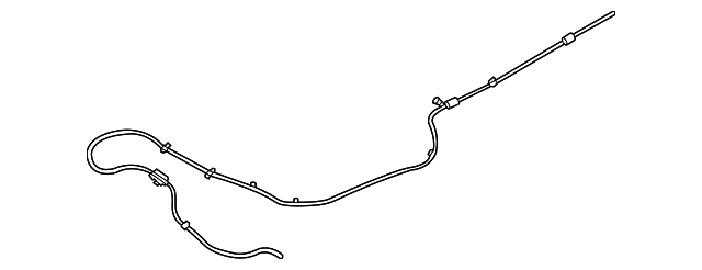 2020 Ford Washer Hose LB5Z-17A605-V | QuirkParts