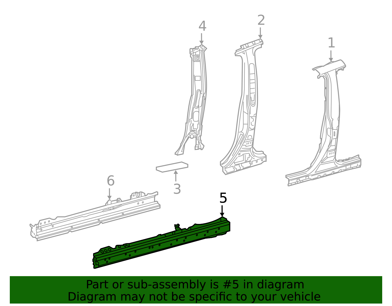 2021-2024 Toyota RAV4 Prime Rocker Reinforced 61402-42040 | Toyota ...