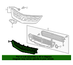 2014-2020 Chevrolet Impala Front Lower Grille 23455348 GM ...