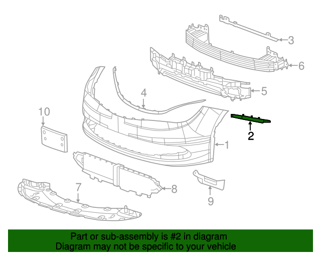 2017-2023 Chrysler Side Bracket - Driver's Side (LH) 68229139AC ...