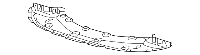 2017-2020 Chrysler Air Shield 68273160AF | TascaParts.com
