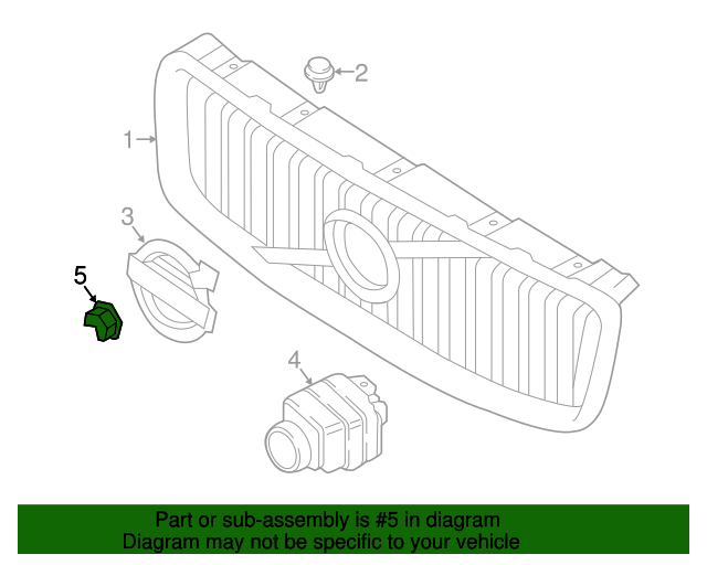 2021-2024 Volvo Front Camera Bracket 32228750 | OEM Parts Online