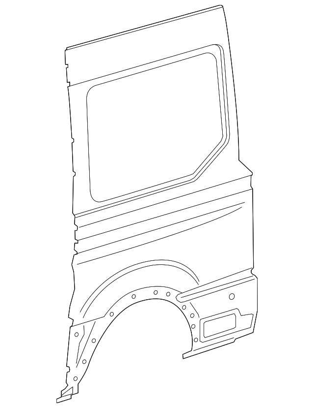 2015-2020 Ford Side Panel BK3Z-61279D47-P | TascaParts.com