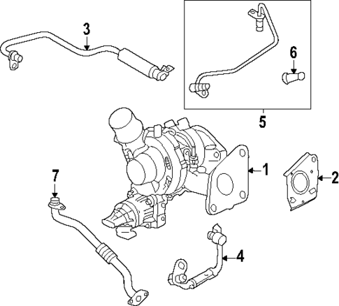Turbo Charger for 2024 Ford Ranger | Genuine OEM Ford Parts & Accessories