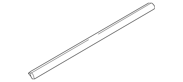 2016-2019 Buick Cascada Passenger Side Quarter Window Outer Belt ...