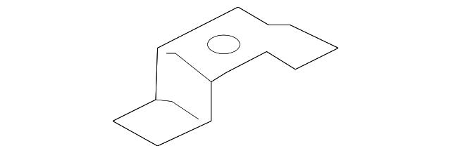 65837-G2500 - Floor Pan Bracket - 2018-2022 Hyundai Ioniq | World OEM ...