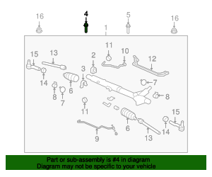 2008-2009 Pontiac G8 M10x1.5x25 Multi-Purpose Bolt 92138868 ...
