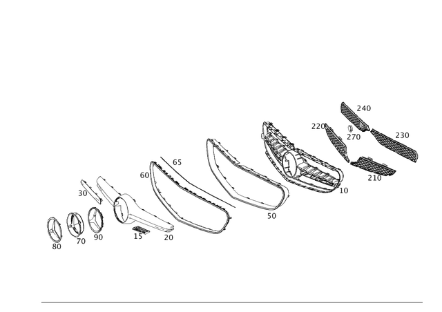 2021 Mercedes-Benz S63 AMG Model Badge 217-817-23-00 | Mercedes-Benz Parts