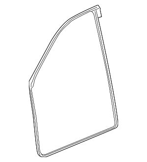 85530939 - Front Passenger Side Door Weatherstrip 2021-2024 GM ...