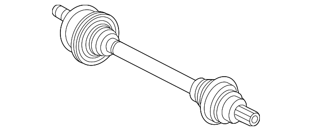 447350390064 - Axle Assembly 2016-2020 Mercedes-Benz Metris | Mercedes ...