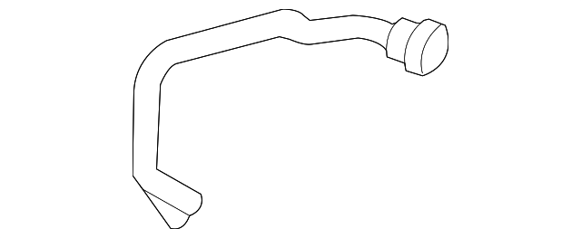 Outlet Hose - 2003-2005 Land Rover Range Rover (PCH001140) | Land Rover ...