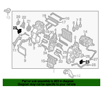 Genuine Actuator for 2016-2025 Hyundai | Part# 97157-3T000 | Hyundai ...